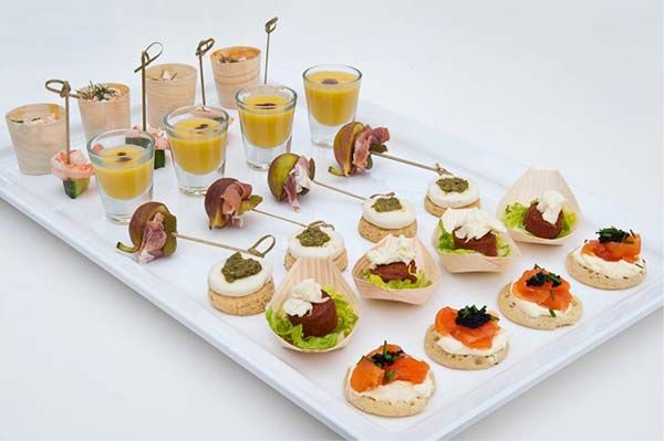 Canapés Menus: Food & Catering for Weddings, Corporate Event