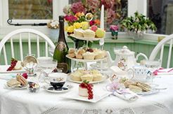 Vintage Afternoon Tea Menus: Food & Catering for Weddings, Corporate Event